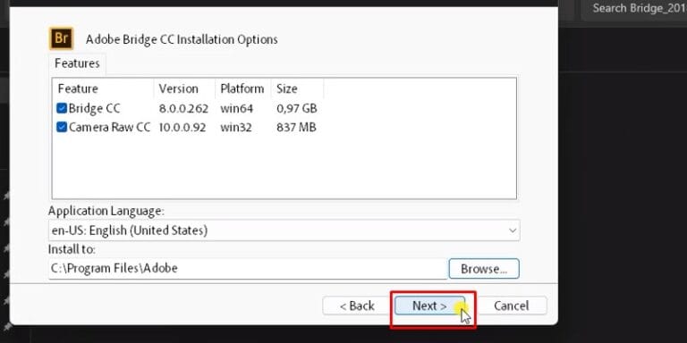 Adobe Bridge 2018 - Cài Đặt Nhanh Chóng, Dễ Dàng