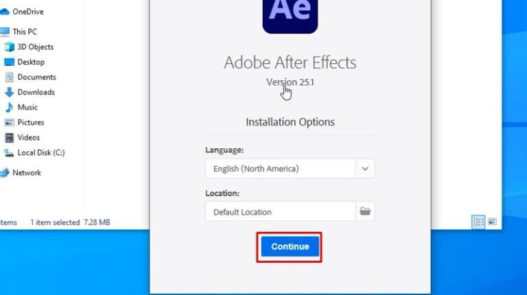 After Effects 2025: Cài Dễ, Link Tải Cực Nhanh